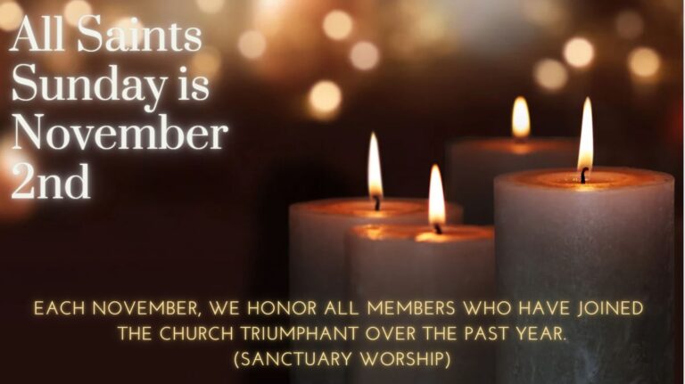 All Saints Sunday (Communion Sunday) - Eastminster Presbyterian Church